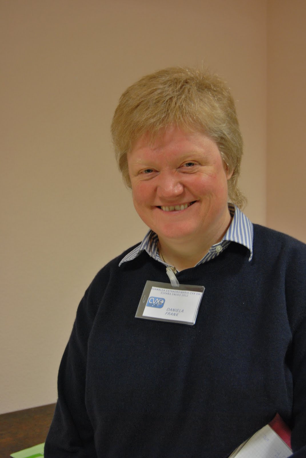 Impresiones de la presidenta mundial, Daniela Frank