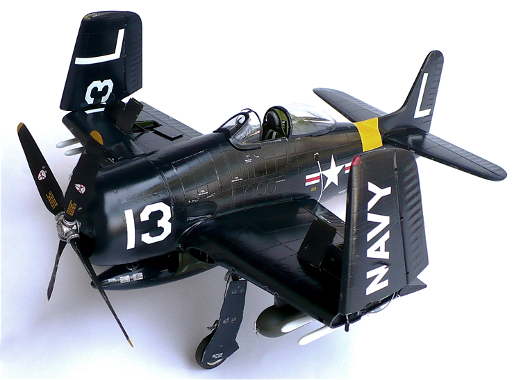 The Great Canadian Model Builders Web Page!: Grumman F8F-1 Bearcat