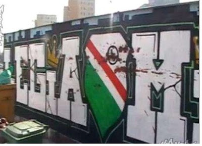 Troche sztuki: Graffiti Legia