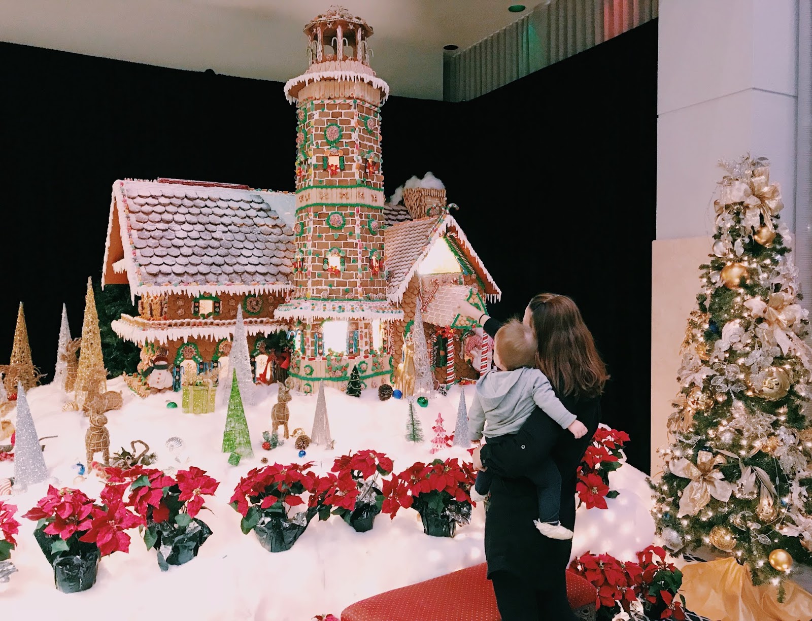 Six-Foot-Tall Gingerbread House at South Shore Harbour Resort, League City