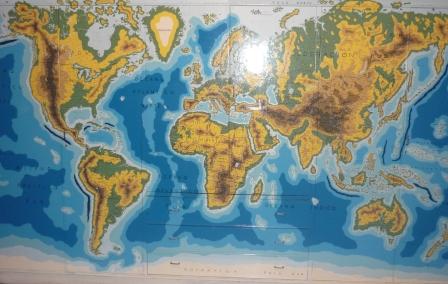 Historia y Fuentes: Mapa hecho a mano por Simón M.