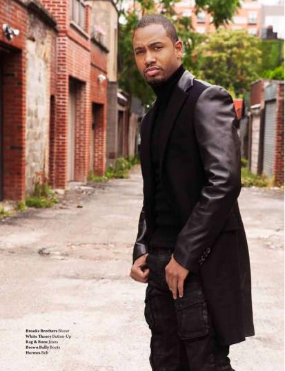 LOVE LIVE STYLE: BET's Terrence J on the Cover of Bleu Magazine