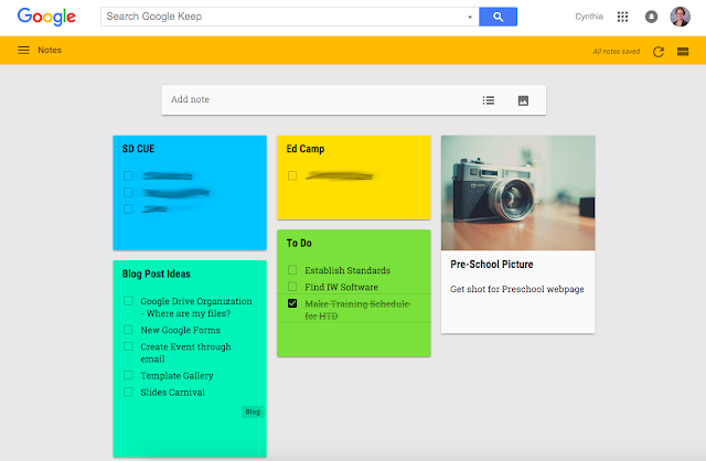 TeachingTechNix: Google Keep