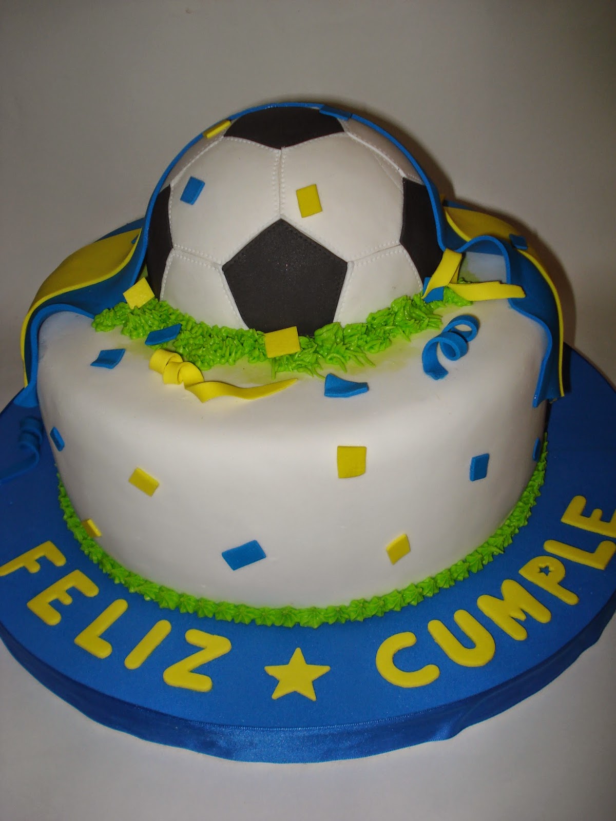 Silvana´s Cup Cake: Torta Boca Junior