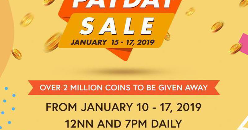 Shopee announces Payday Sale on January 15 to 17!