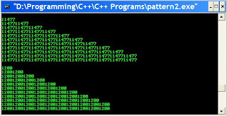 LOWER TRIANGLE MATRIX PATTERN :) - PROGRAMMING