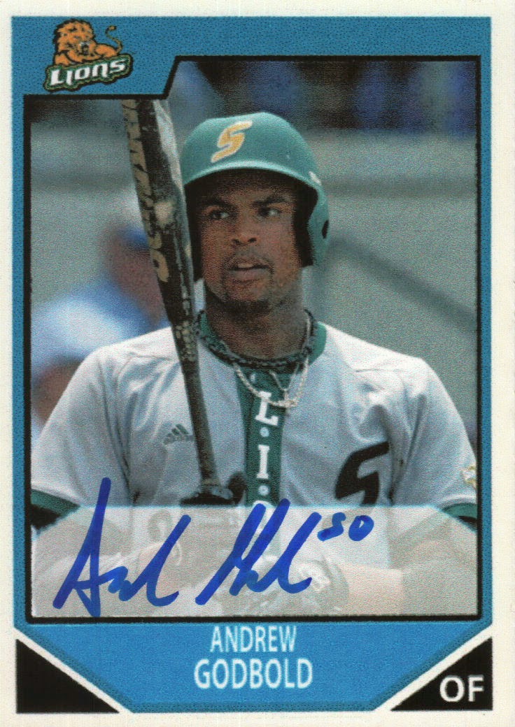 Jackson's Autographs: Andrew Godbold: OPRF Graduate, Dodgers Prospect ...