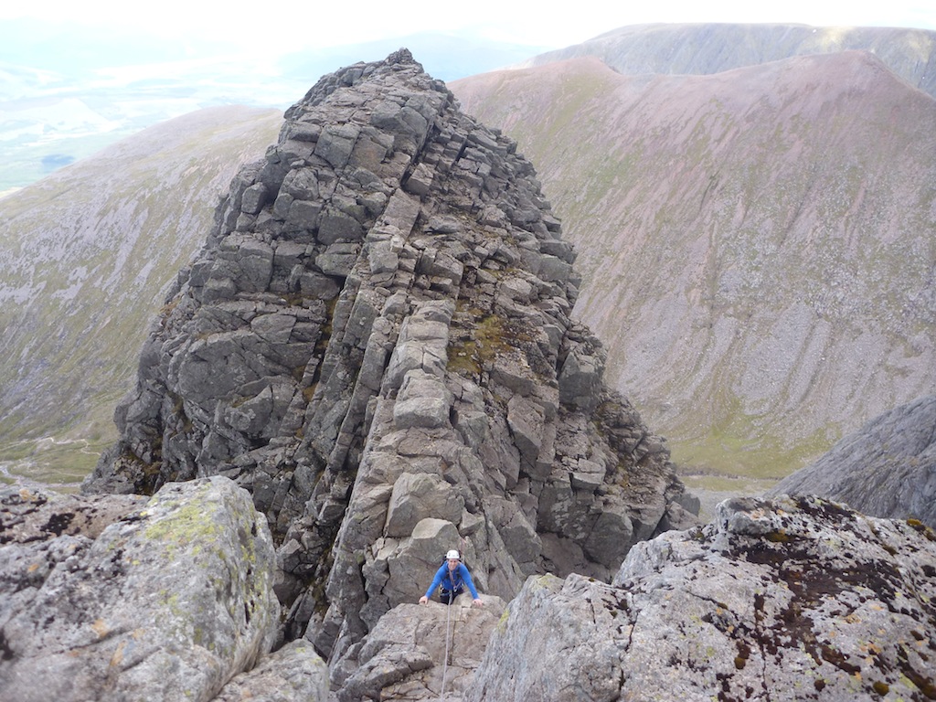 Alan Halewood: Tower Ridge and Ledge Route