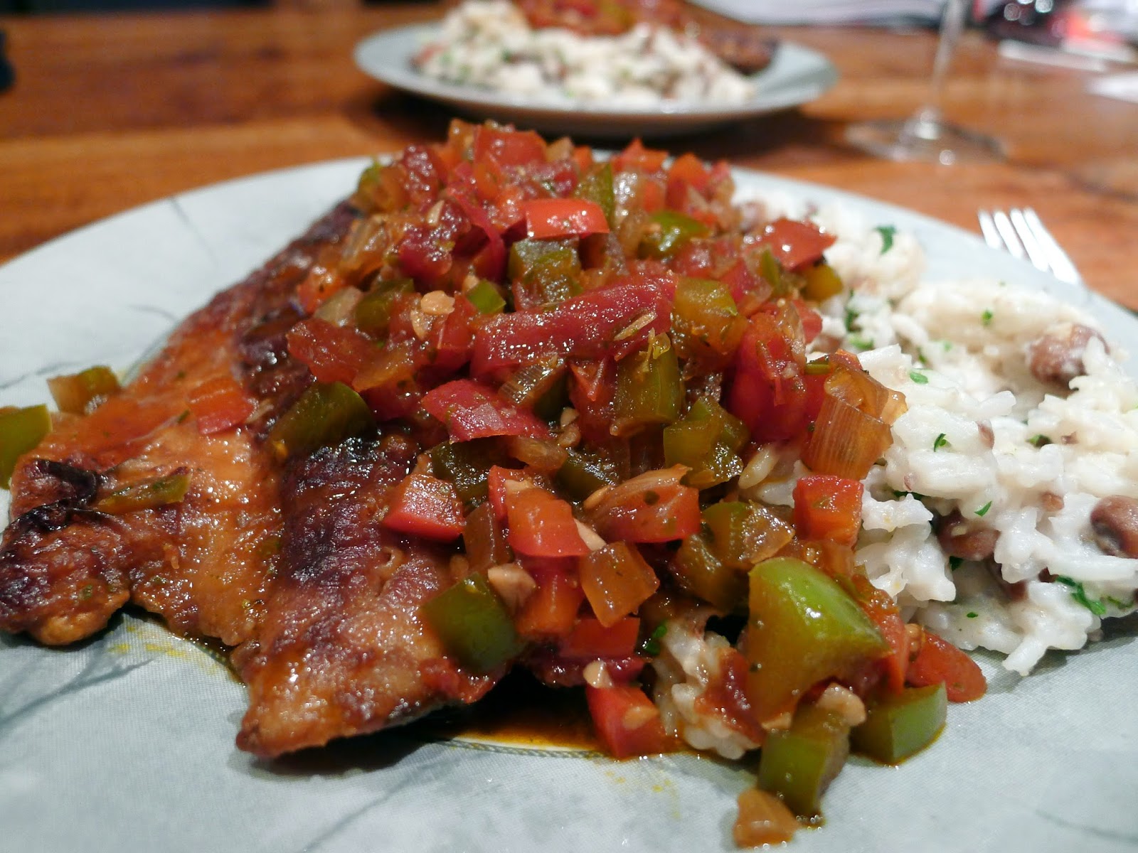 Culinary Adventures in London: Panamanian Fish with Rice & Peas