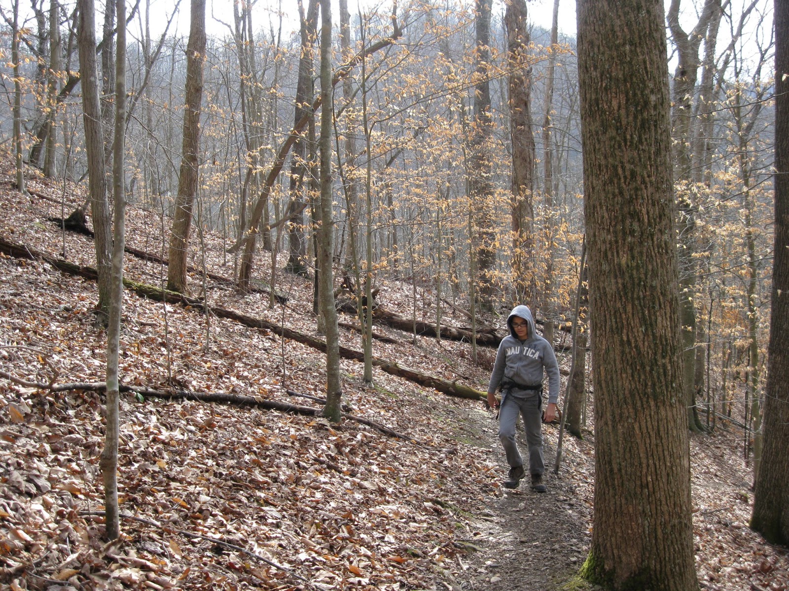 I Heart Hiking: Kanawha State Forest, Overlook Rock Trail