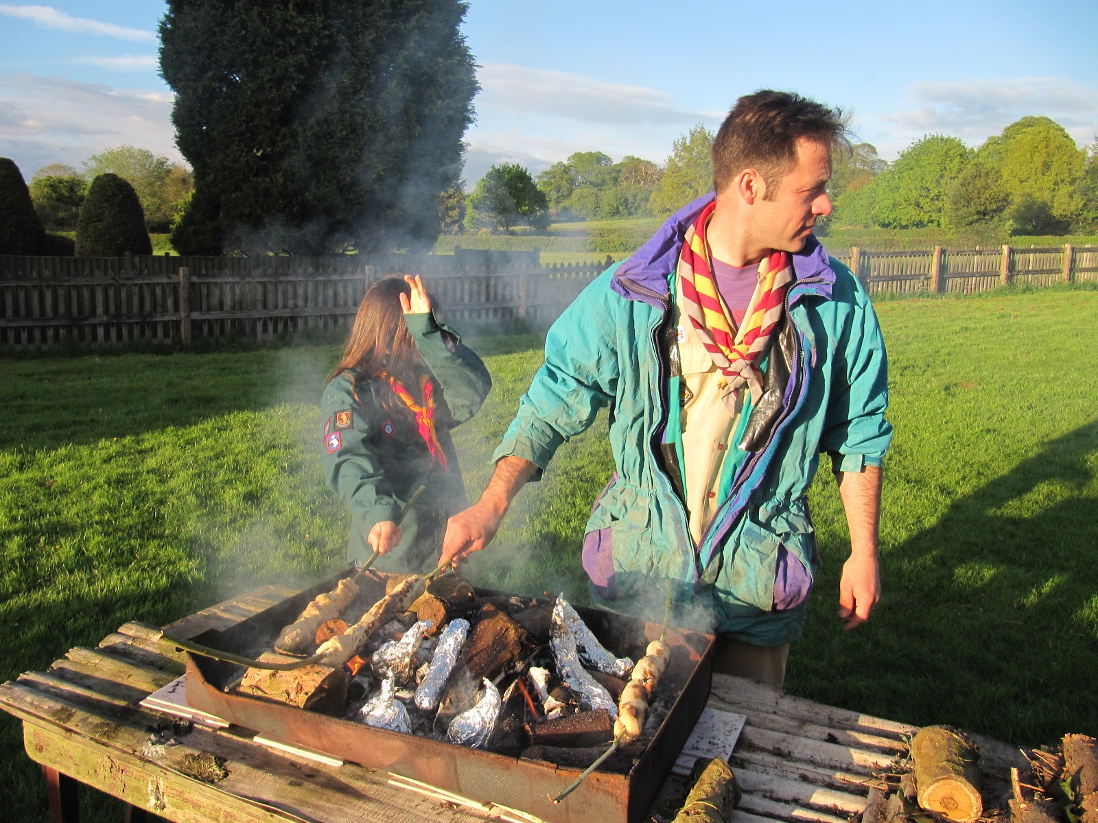 1st Meriden Scouts: Backwoods Cooking