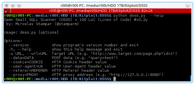 Dsss Damn Small Sqli Scanner Kitploit Pentest Tools For Your Security Arsenal ☣