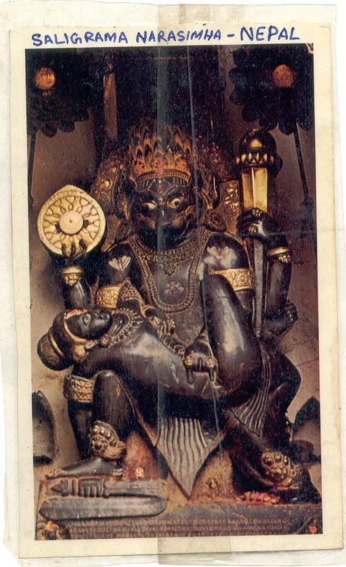 TELUGU WEB WORLD: It is made of Pure Saligrama on a single stone which ...