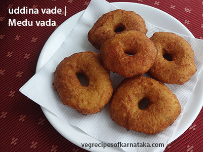 Kannada Aduge | Recipes in Kannada: Uddina vade recipe in Kannada ...