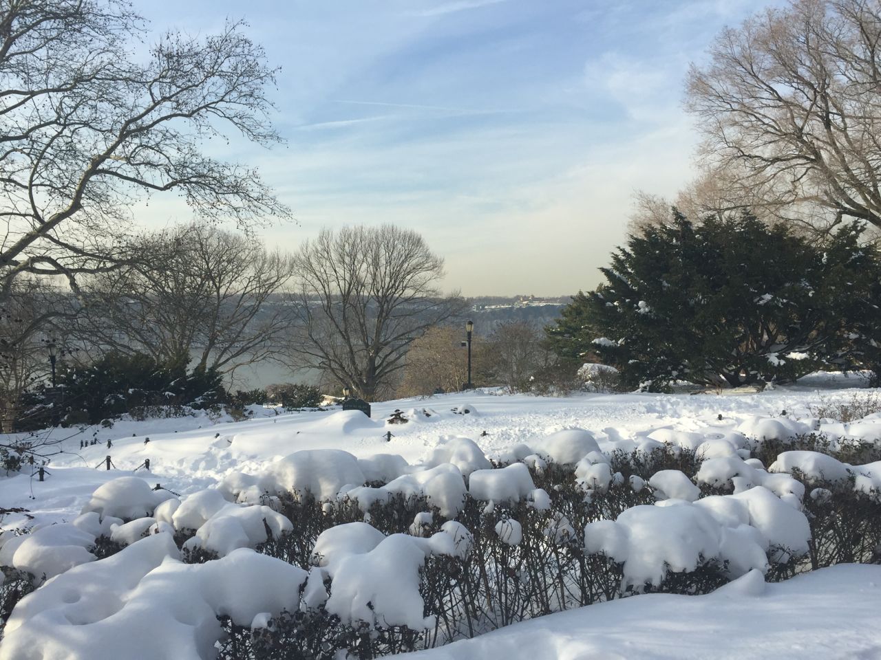 A Winter Walk in Fort Tryon Park and The Cloisters