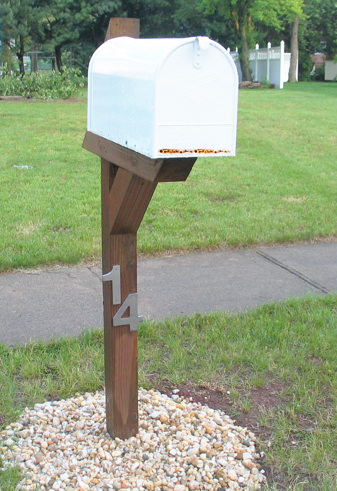 West Furniture Revival: BULLDOZER GEAR MAILBOX!