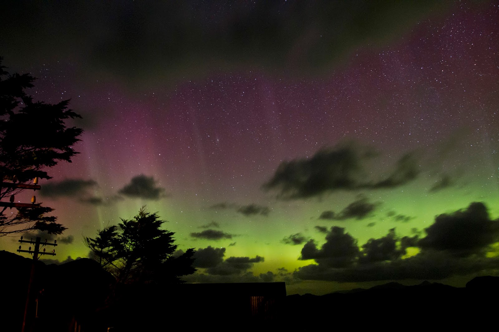 A Kilchoan Diary: Achnaha Aurora