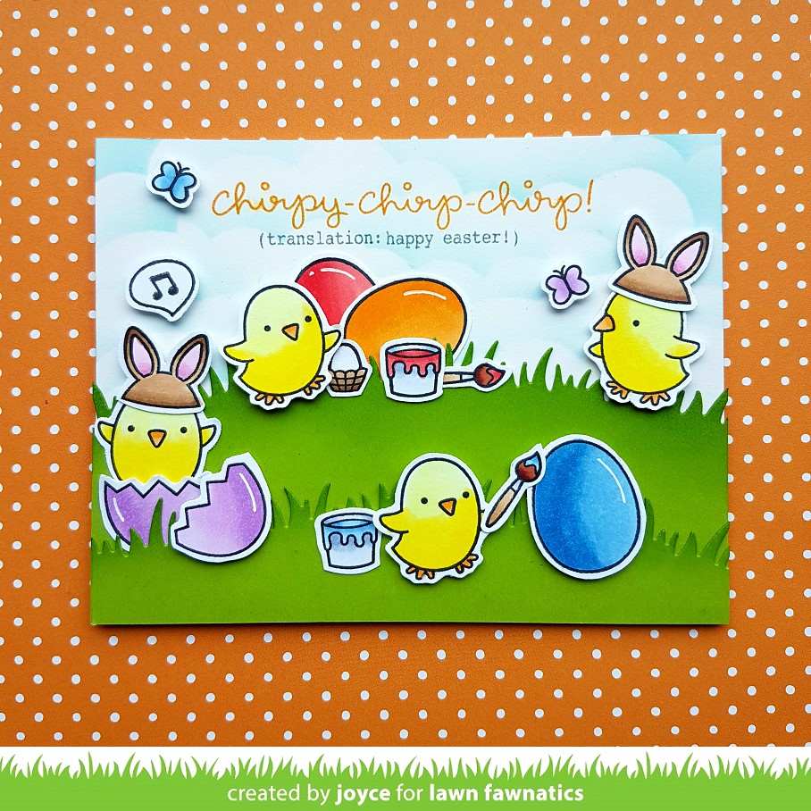 JOYFUL THINGS DESIGN: CHIRPY CHIRP CHIRP, TRANSLATION: HAPPY EASTER! (7)