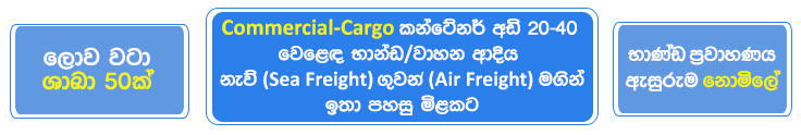 Trico Japan : Freight Consolidators Lanka (Pvt) Ltd: Sinhala