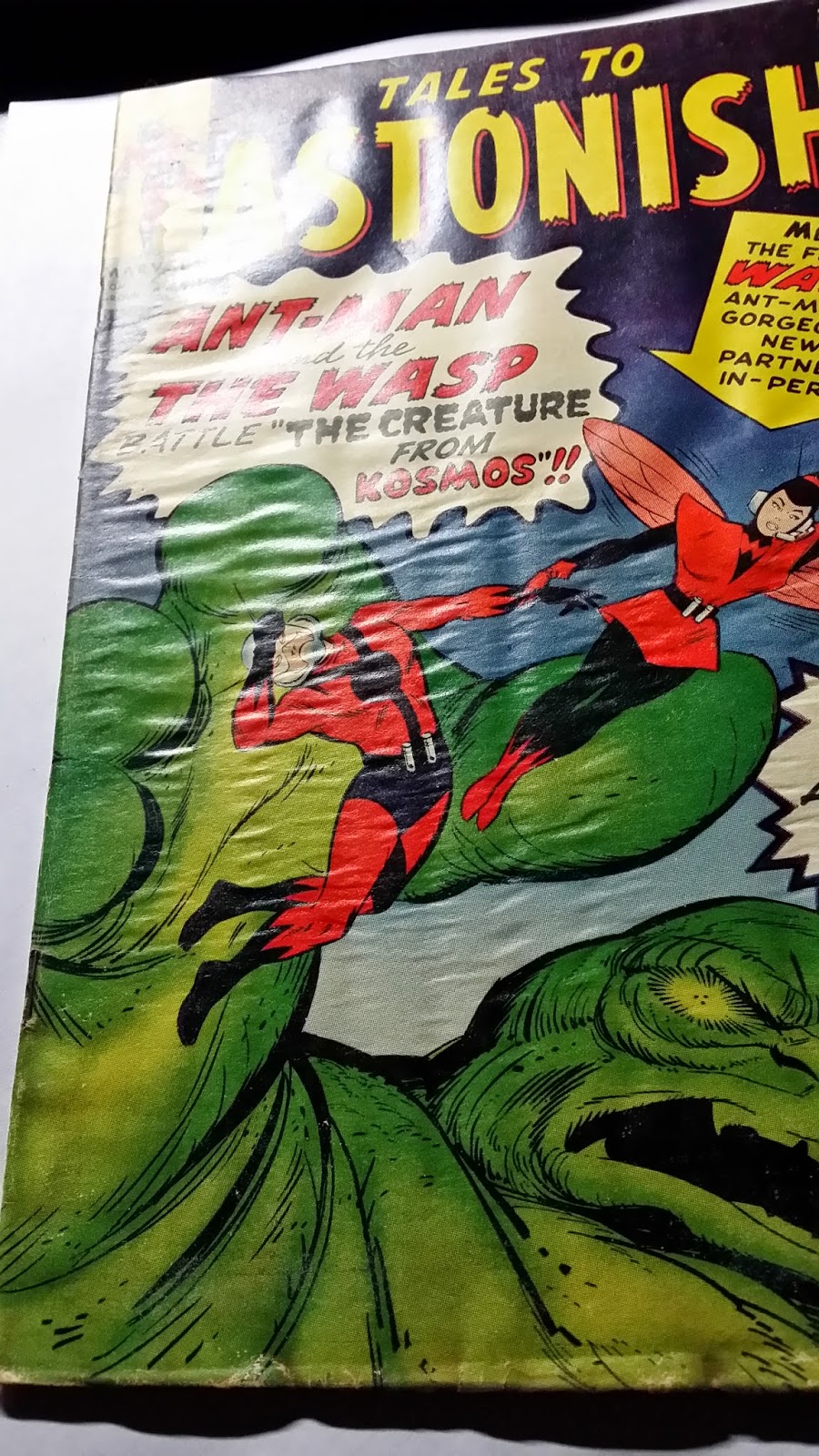 Comic book Investing , Pressing & Flipping : WATER DAMAGE ! Yup its BAD ...