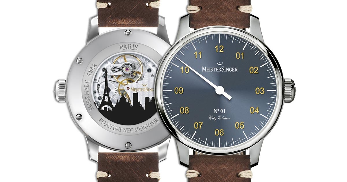 MeisterSinger - No. 01 City Edition | Time and Watches | The watch blog