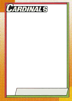 Topps Cards that Never Were: Templates 1989-2001