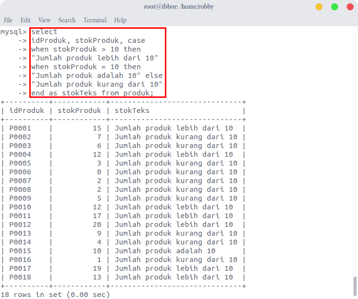 Perintah DDL dan DML di MySQL - Catatan Robby