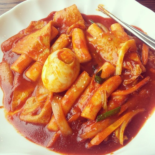 .: Ddeokbokki ( Korean Food )