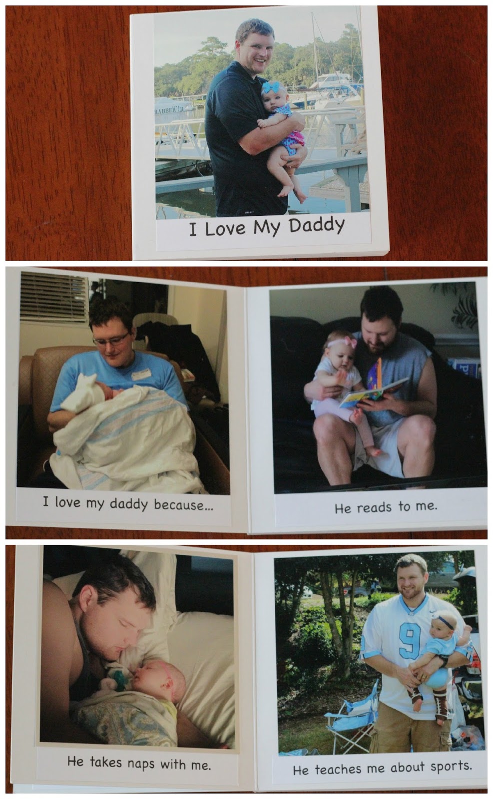 Ferg Family Adventures: DIY Board Book {Father's Day Present}