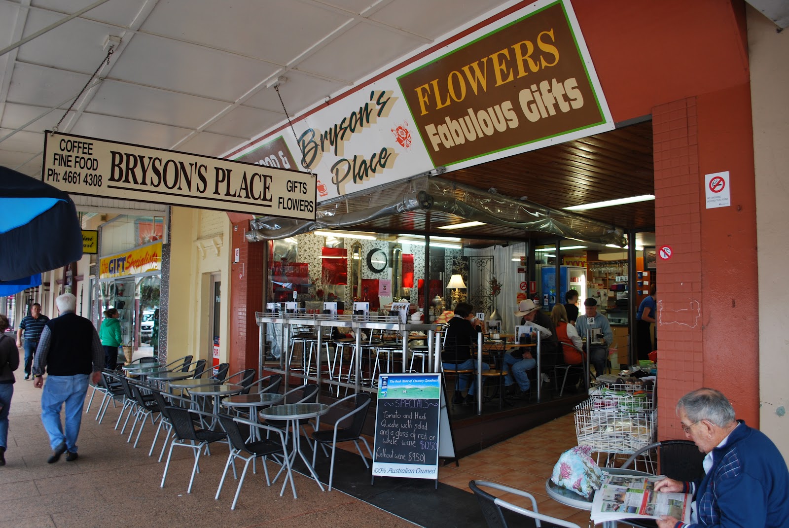 Food Trek Reviews: Bryson’s Place Café, Warwick, Queensland.