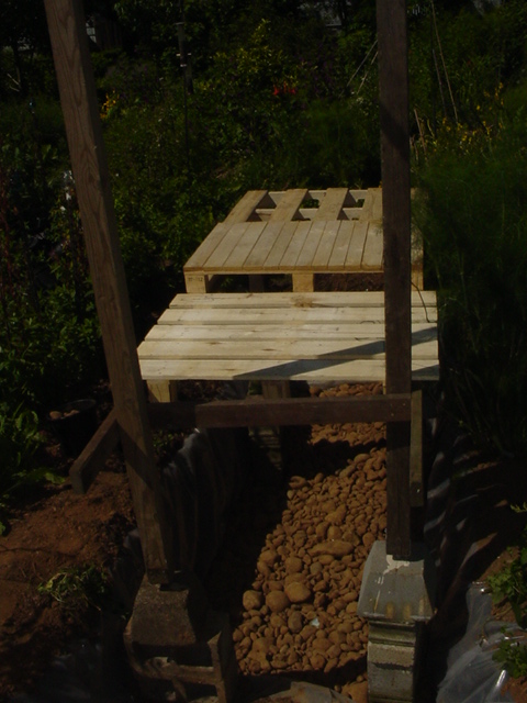 Slug Moat: Pond, Rainwater Catchment, & Protected Nursery ...