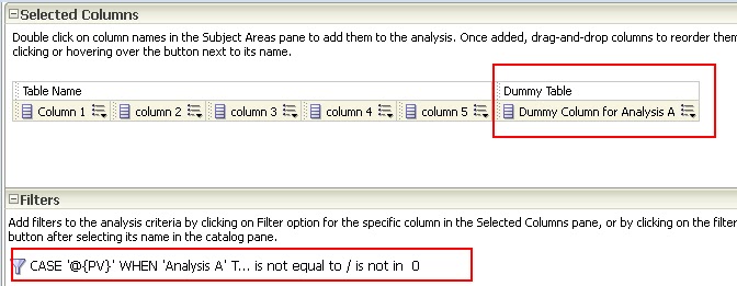 Obiee Switching Between Multiple Reports In Oracle Bi 11g