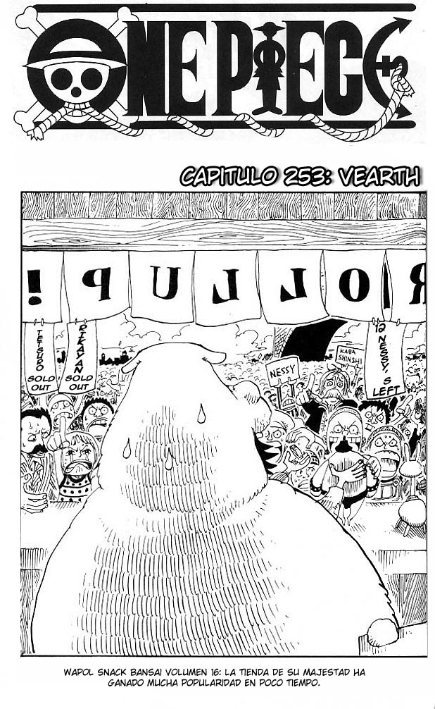 One Piece Manga Capitulo 253. Verse ~ ParaisoGrandLine