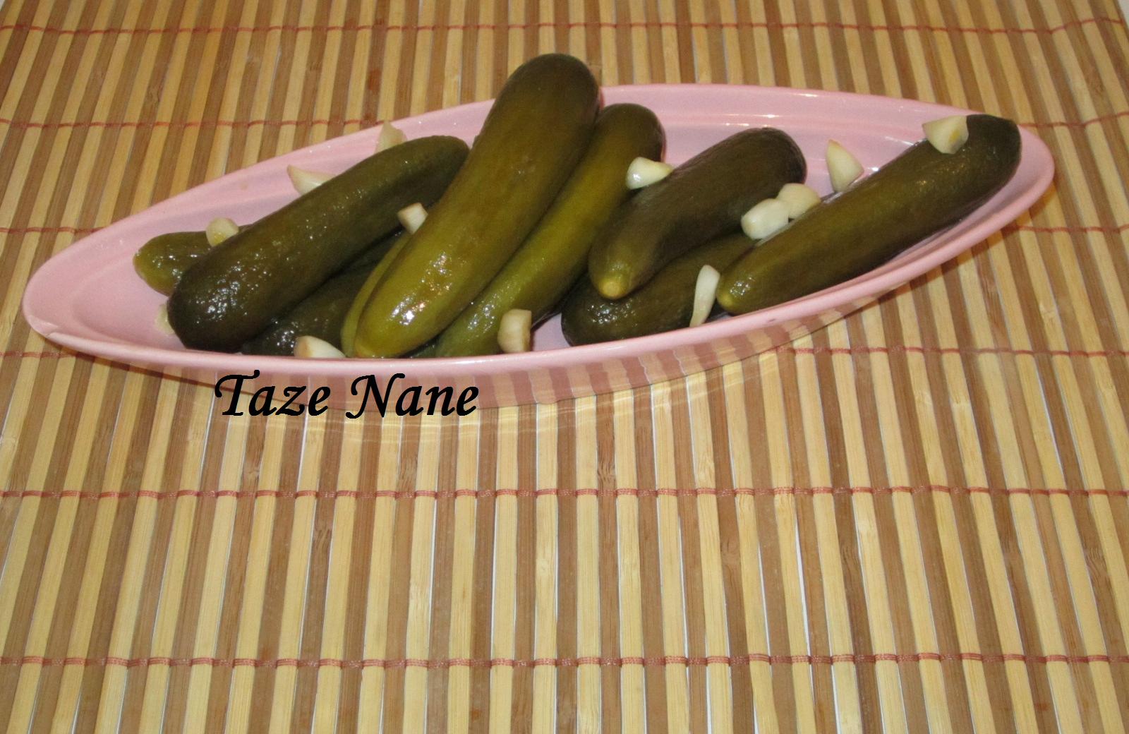 TAZE NANE: SALATALIK TURŞUSU