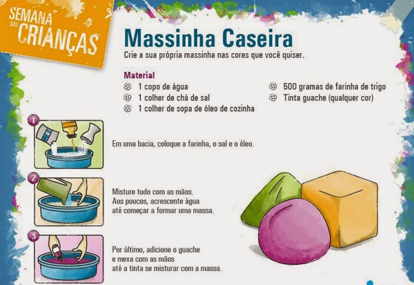 A Arte de Educar: Trabalhando com Massinha de Modelar passo a passo ...