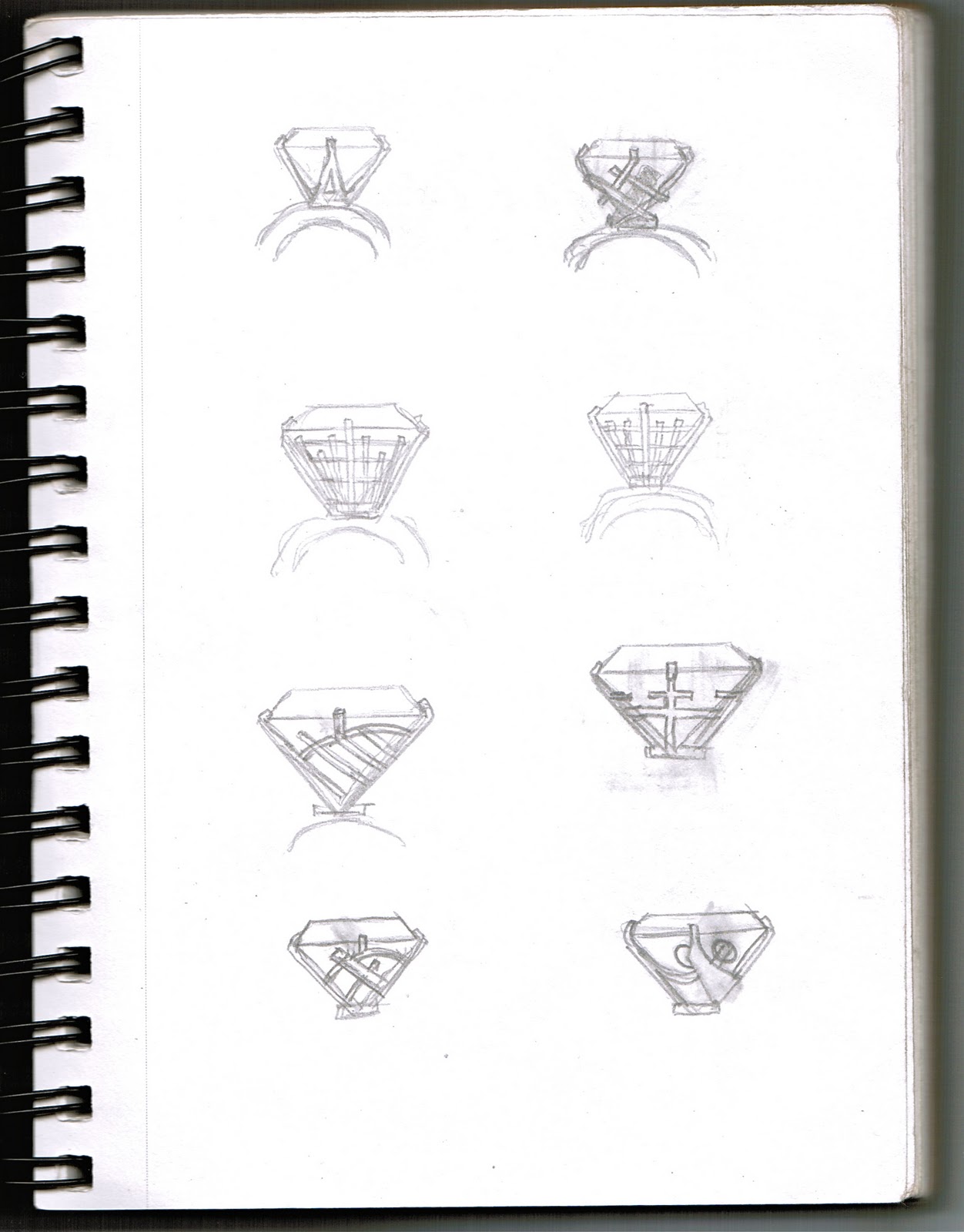 Green Willow Studio: The Round, Brilliant Gemstone Ring