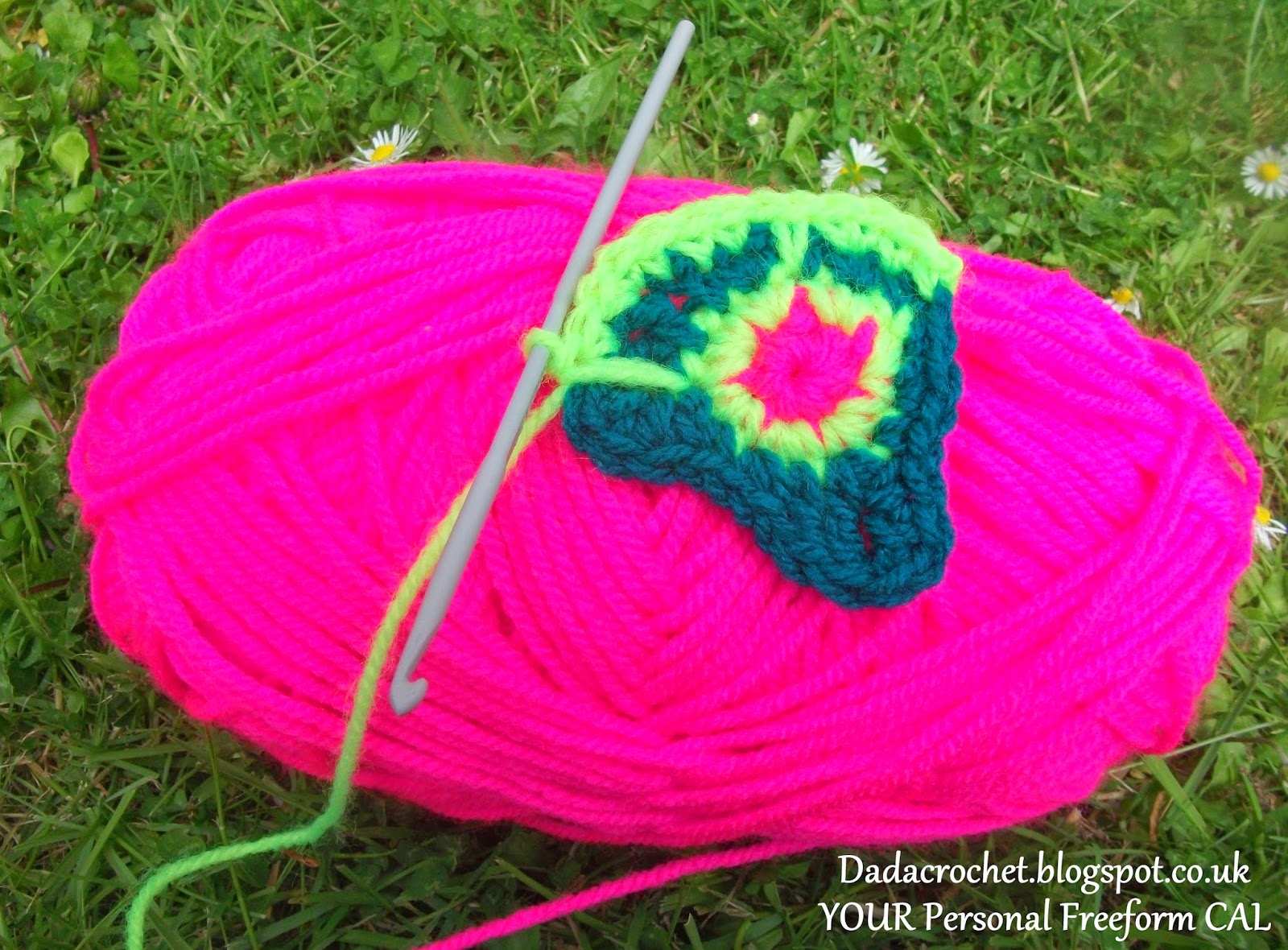 Dada Neon Crochet: YOUR Personal Freeform CAL! - Week 1