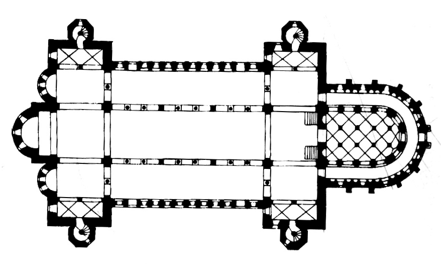 Architettura Altomedievale, Romanica e Gotica : San Michele di Hildesheim