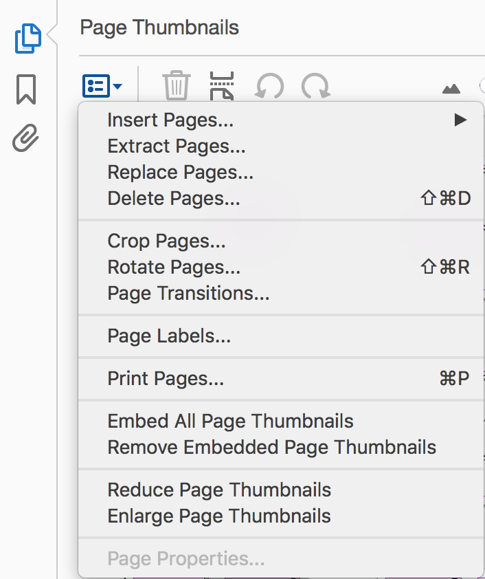 Document Geek: Compare and Contrast: Page Thumbnails vs. Organize Pages ...