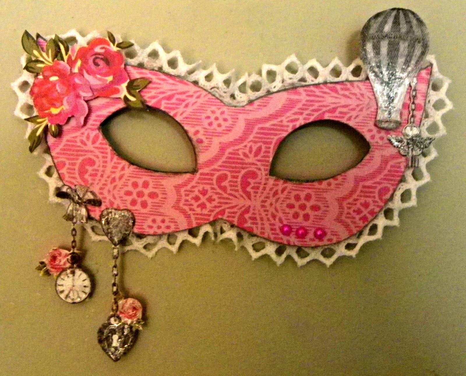 GSL Cuts: Elegant Masks by Lynne & Altered Tin by Shanna