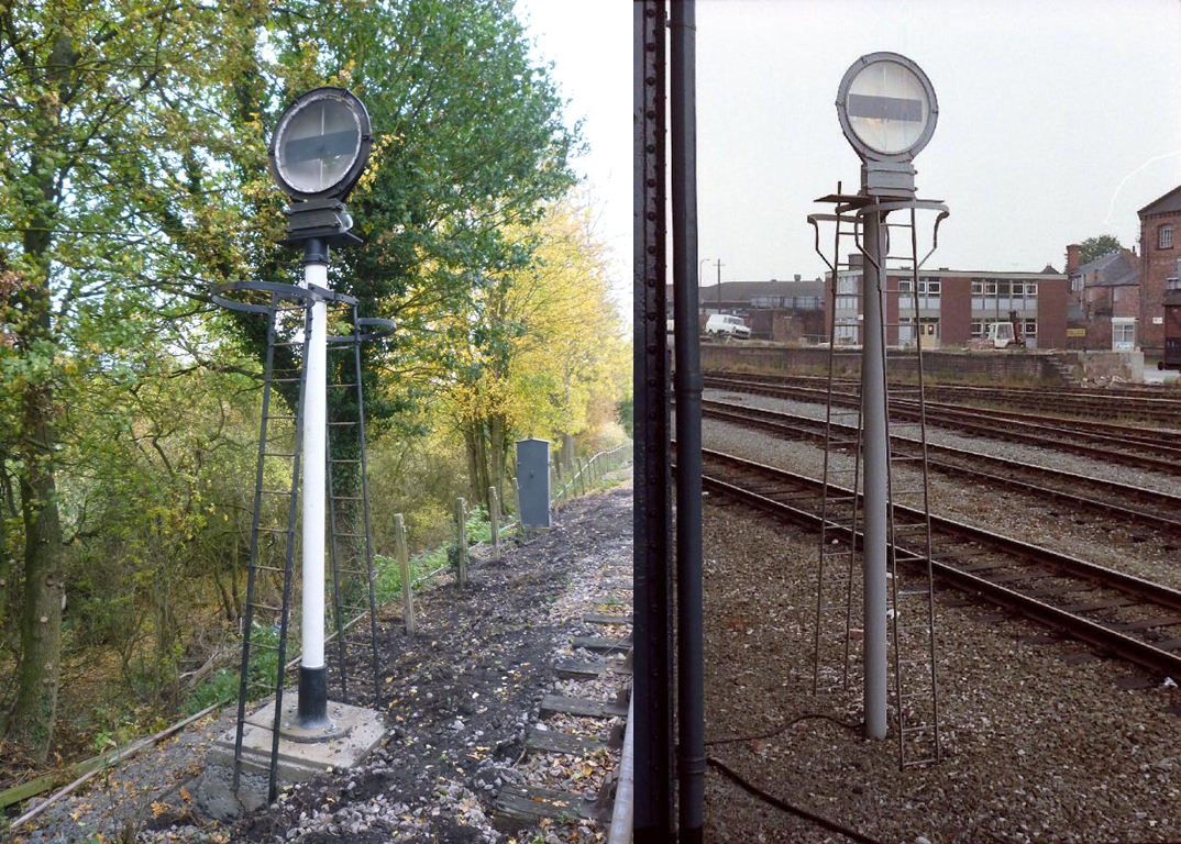 Voie de Débord: Signalisation UK : The repeating signal.
