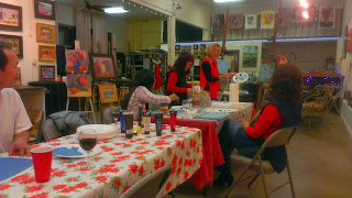 Paint and Sip: Another Great Paint and Sip at Patris Studio and Gallery