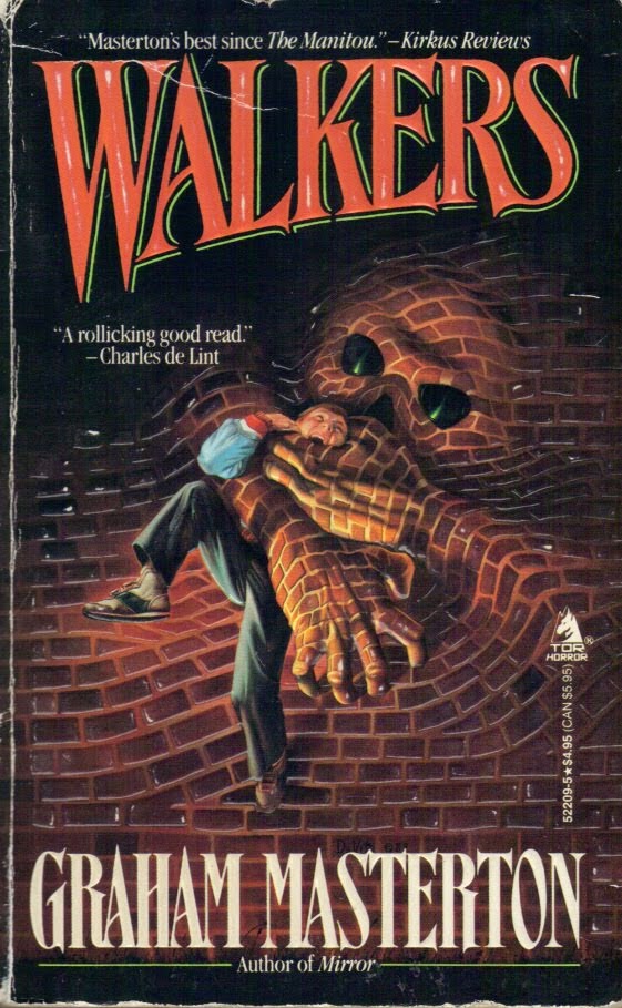 Too Much Horror Fiction: Walkers by Graham Masterton (1989): Just Wanna ...