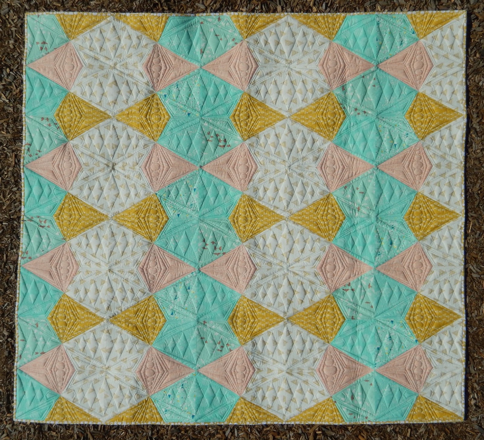 Quilting Mod : AGF Stitched with Kimberly Fractal Quilt Reveal