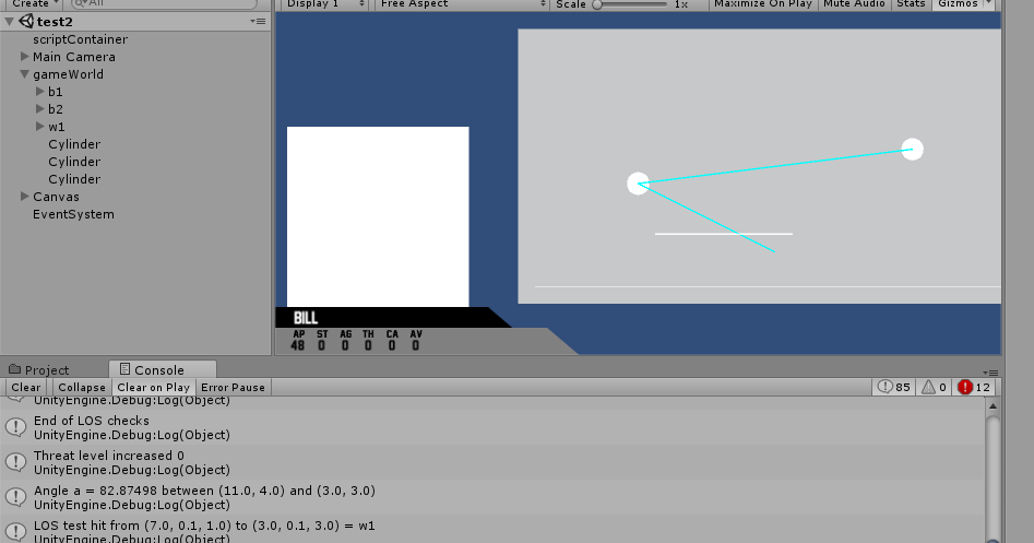 Nerd Club: Unity, raycasting and line of sight between objects