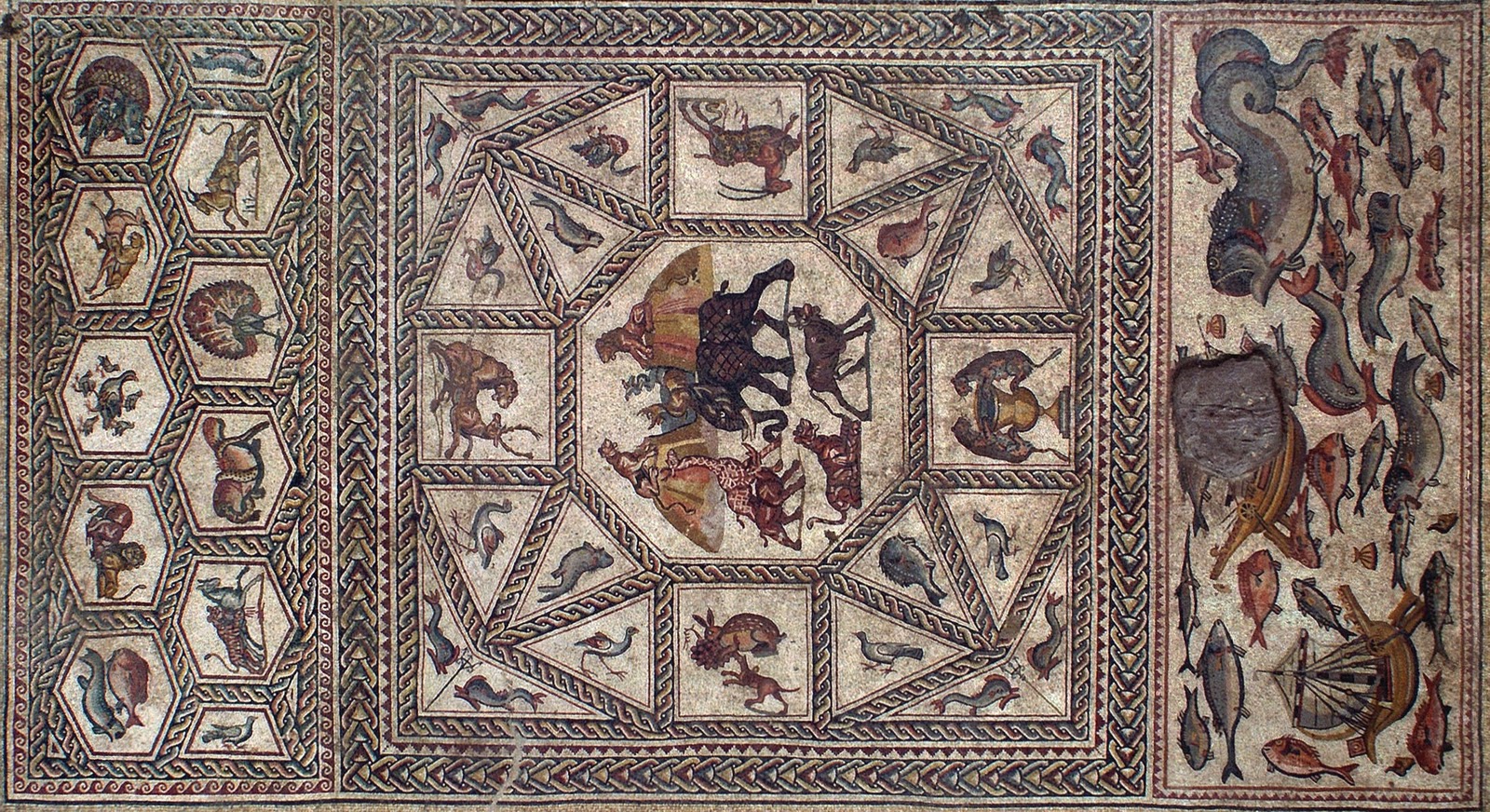 mountshang: Roman Mosaic Floor from Lod