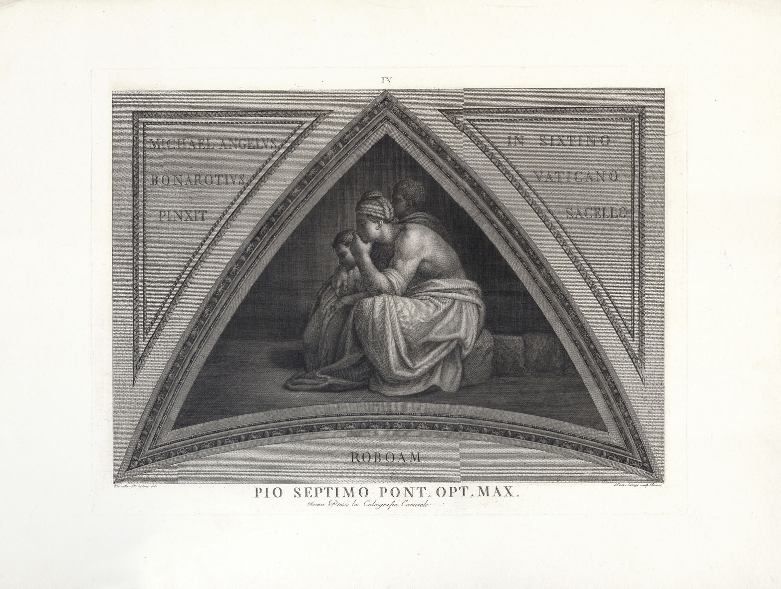 Prints and Principles: Domenico Cunego’s engraving, “Roboam", after ...