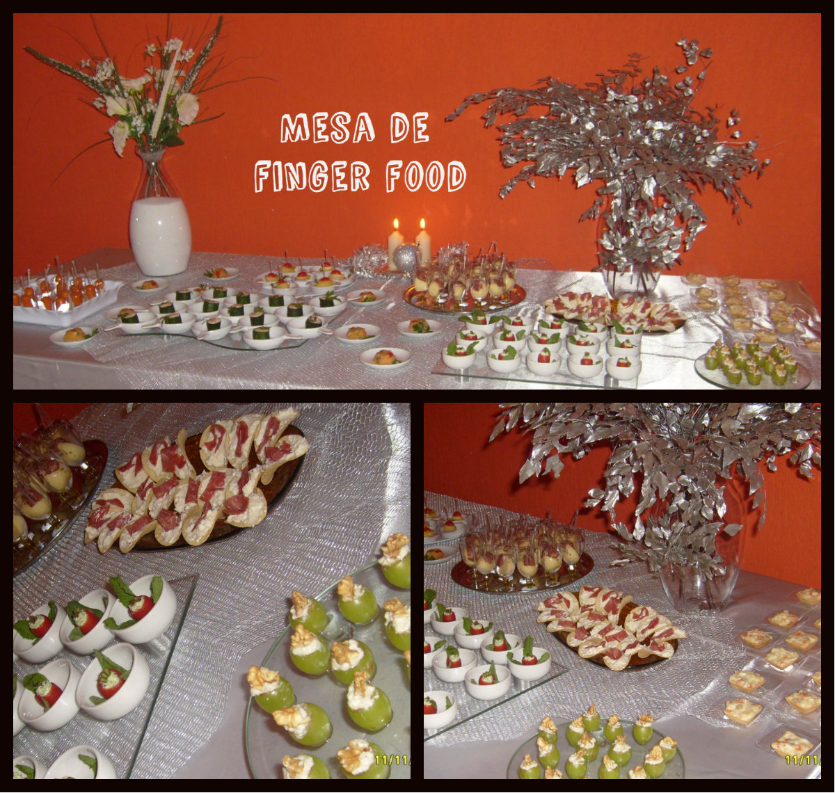 Casa Rosa Pimenta: RECEBER COM FINGER FOOD