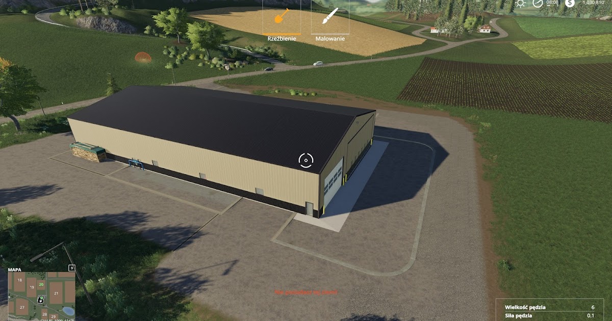 FS19 Placeable machine shop v1.0 - FS 19 & 22 USA Mods Collection