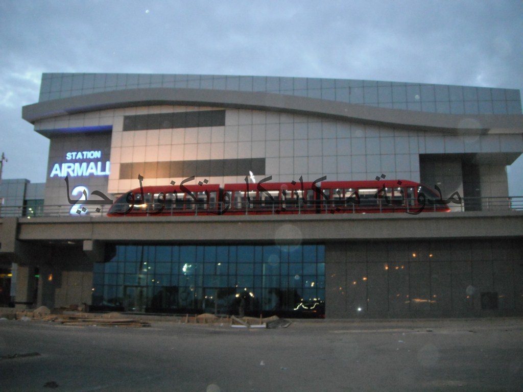 قطار مطار القاهره,apm cairo - ميكانيكا وتكنولوجيا